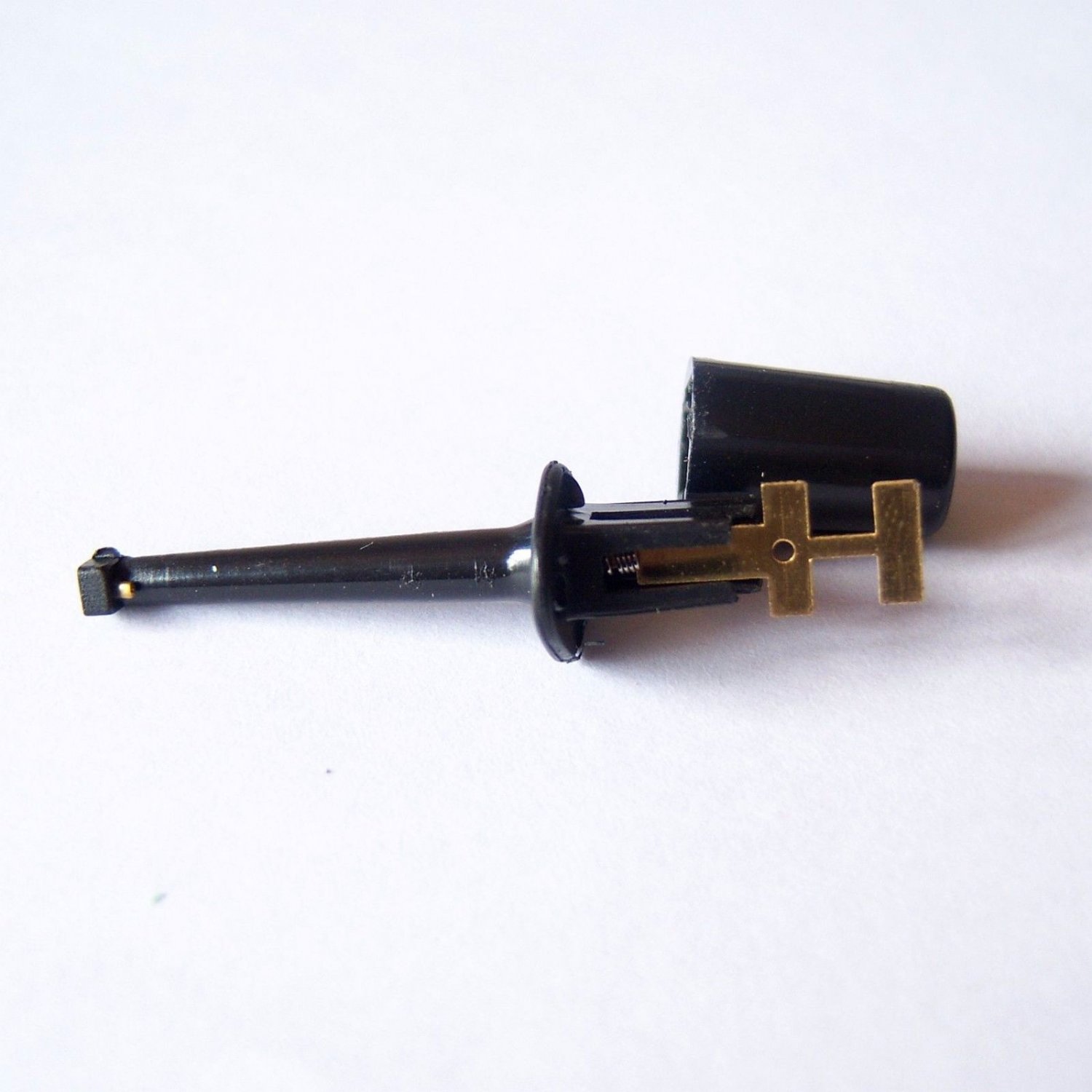 20 PCS Black Mini Test SOIC SMD IC Pin Clip Hook Testing Clip Jumper ...