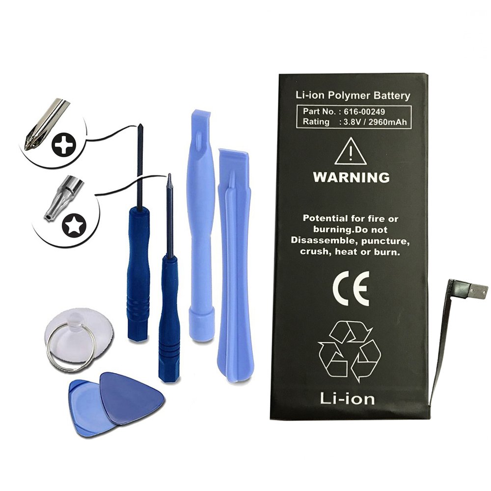 2960mAh 616-00249, 616-00250 Battery for Apple iPhone 7 Plus A1661 ...