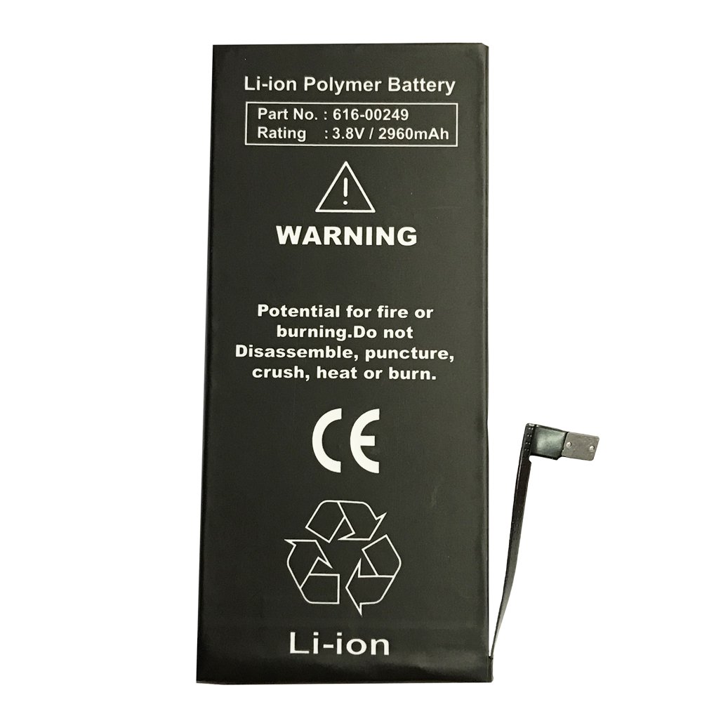 2960mAh 616-00249, 616-00250 Battery for Apple iPhone 7 Plus A1661 ...
