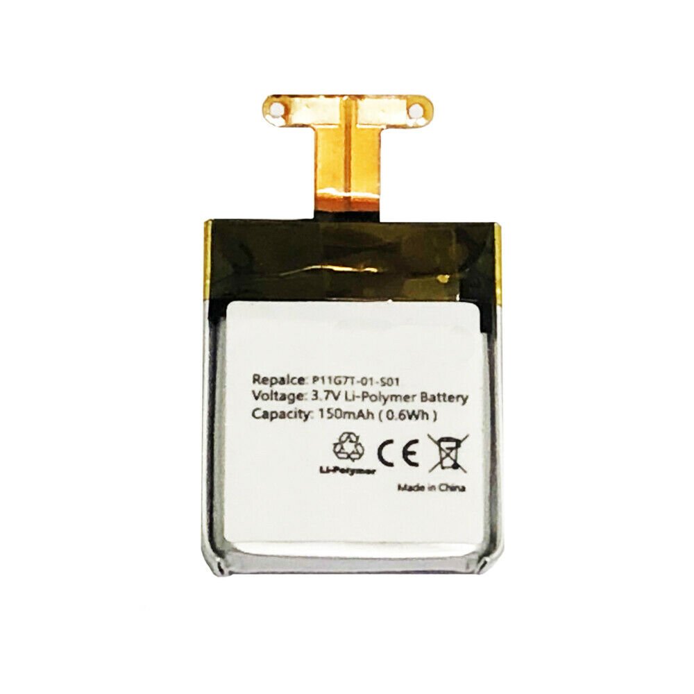 150mAh P11G7T-01-S01 Battery Replacement for Pebble Time (501-00020 ...