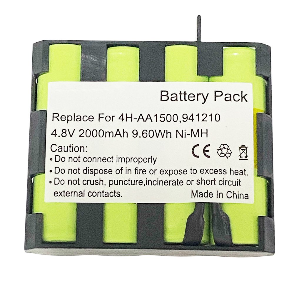 4H-AA1500, 941210 Battery for Compex Full Fitness, Mi-Sport, Mi-Fitness ...
