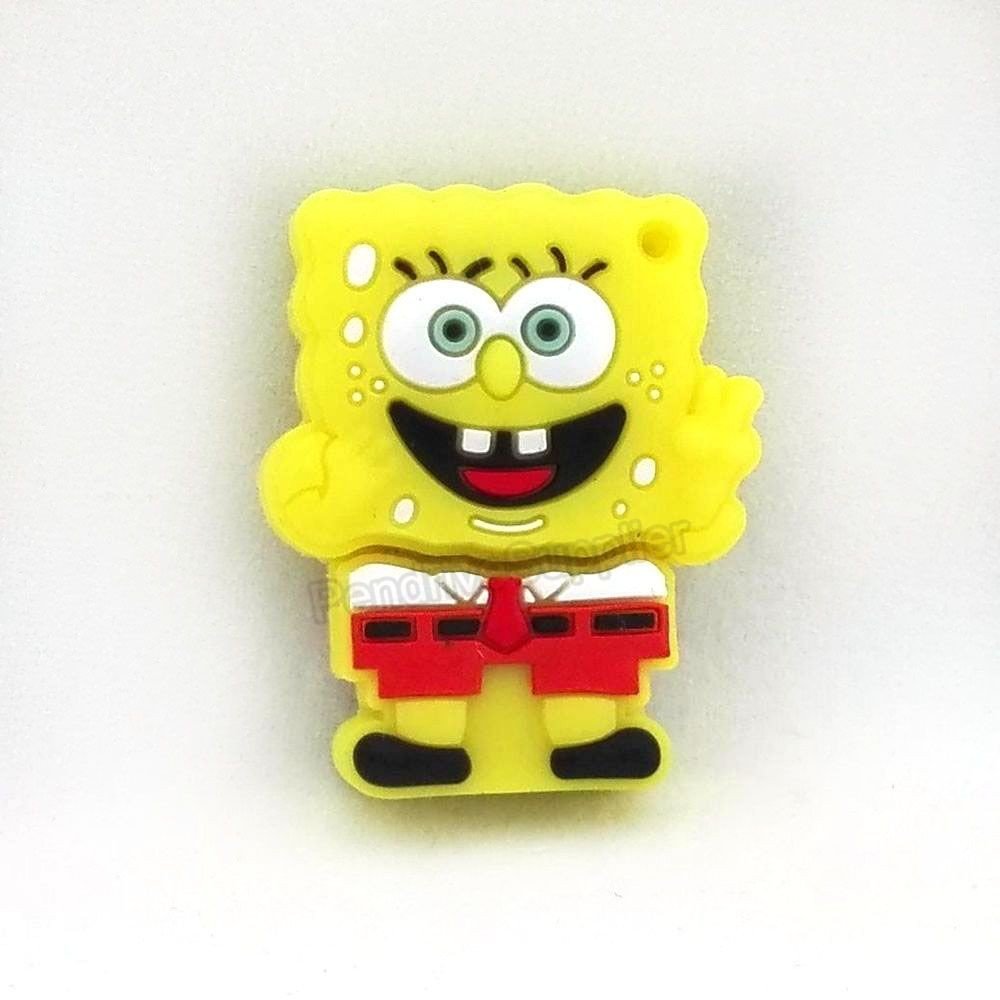 16GB Cartoon Cute Pendrive Spongebob USB Flash drive Memory Thumb Stick ...
