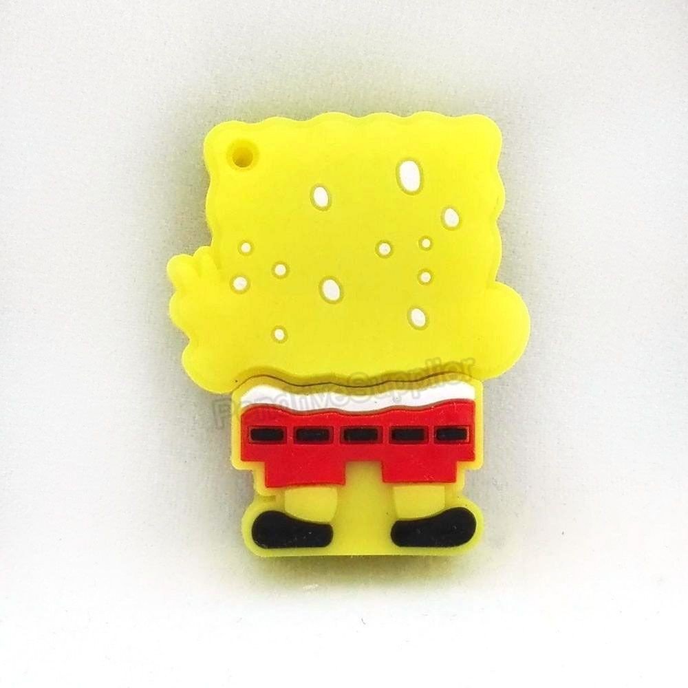 16GB Cartoon Cute Pendrive Spongebob USB Flash drive Memory Thumb Stick ...