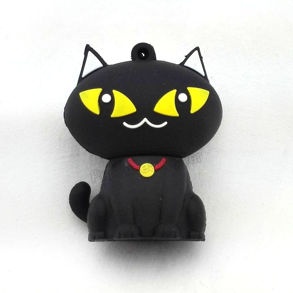 16GB Black Pendrive Cat Model USB Flash drive Memory Thumb Stick lA042