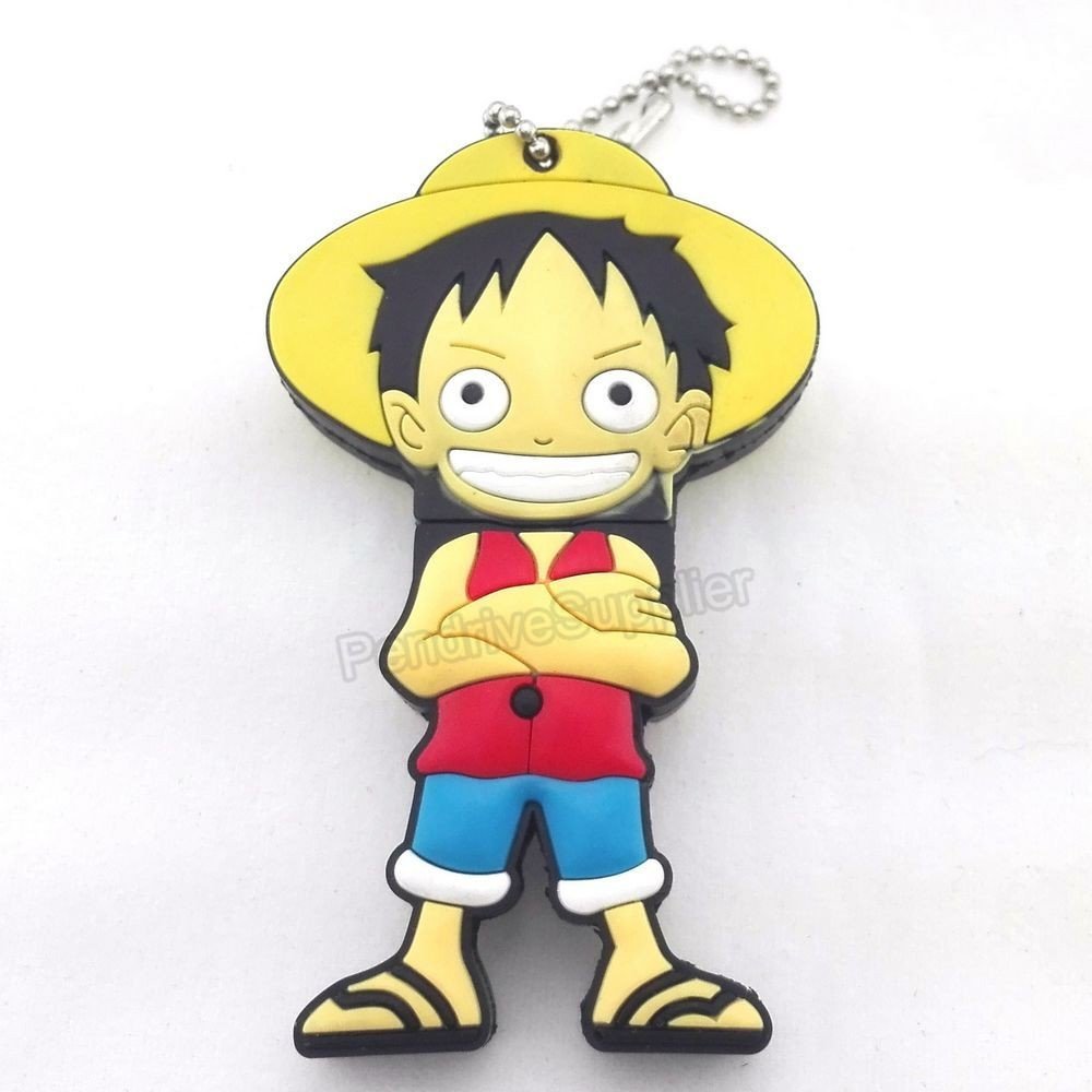 16GB Crossed Arms Pendrive Luffy ONE PIECE USB Flash drive Memory Thumb ...