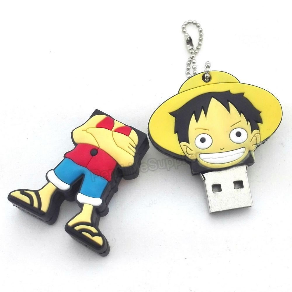 16GB Crossed Arms Pendrive Luffy ONE PIECE USB Flash drive Memory Thumb ...
