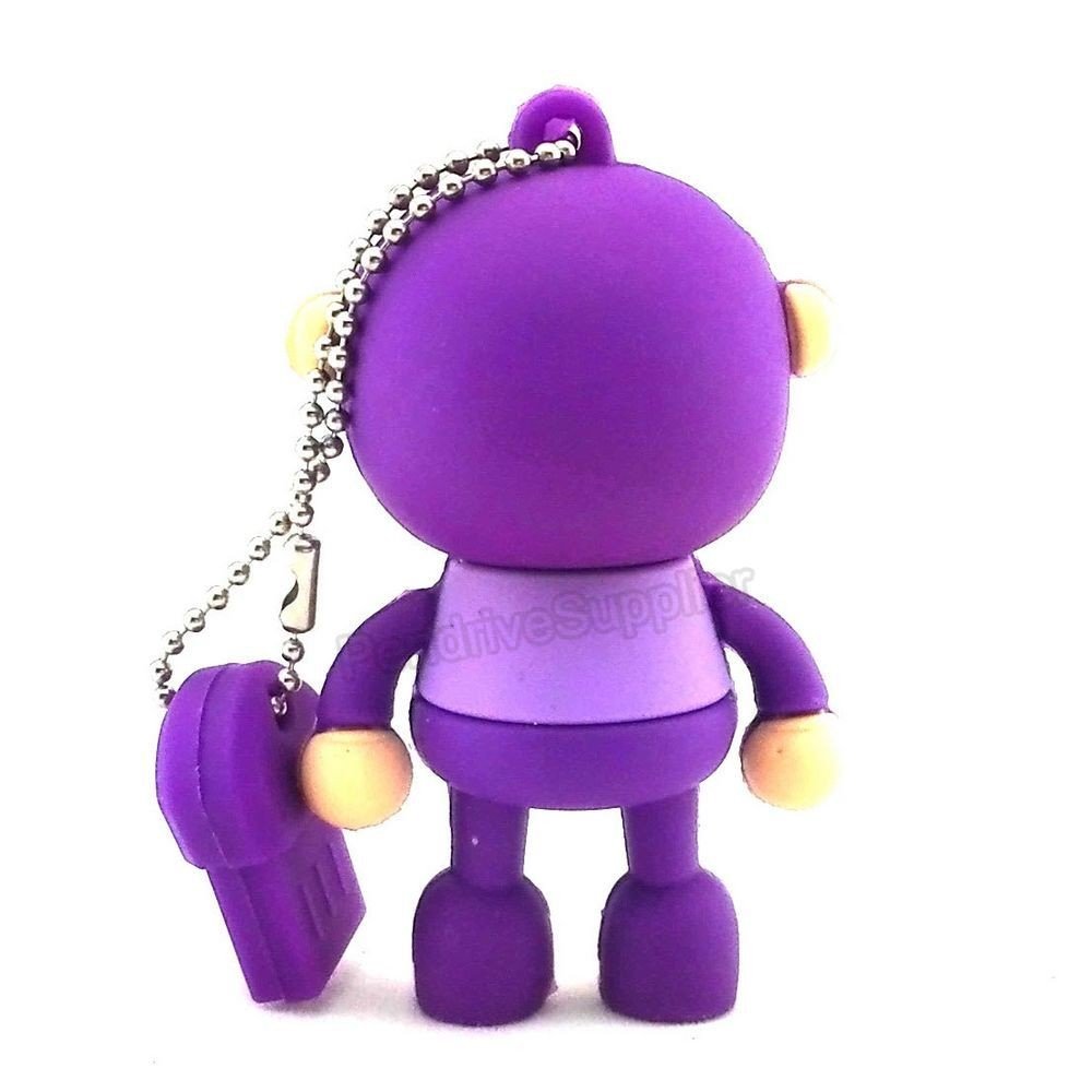 16GB Purple Pendrive Monkey USB Flash drive Memory Thumb Stick lA423