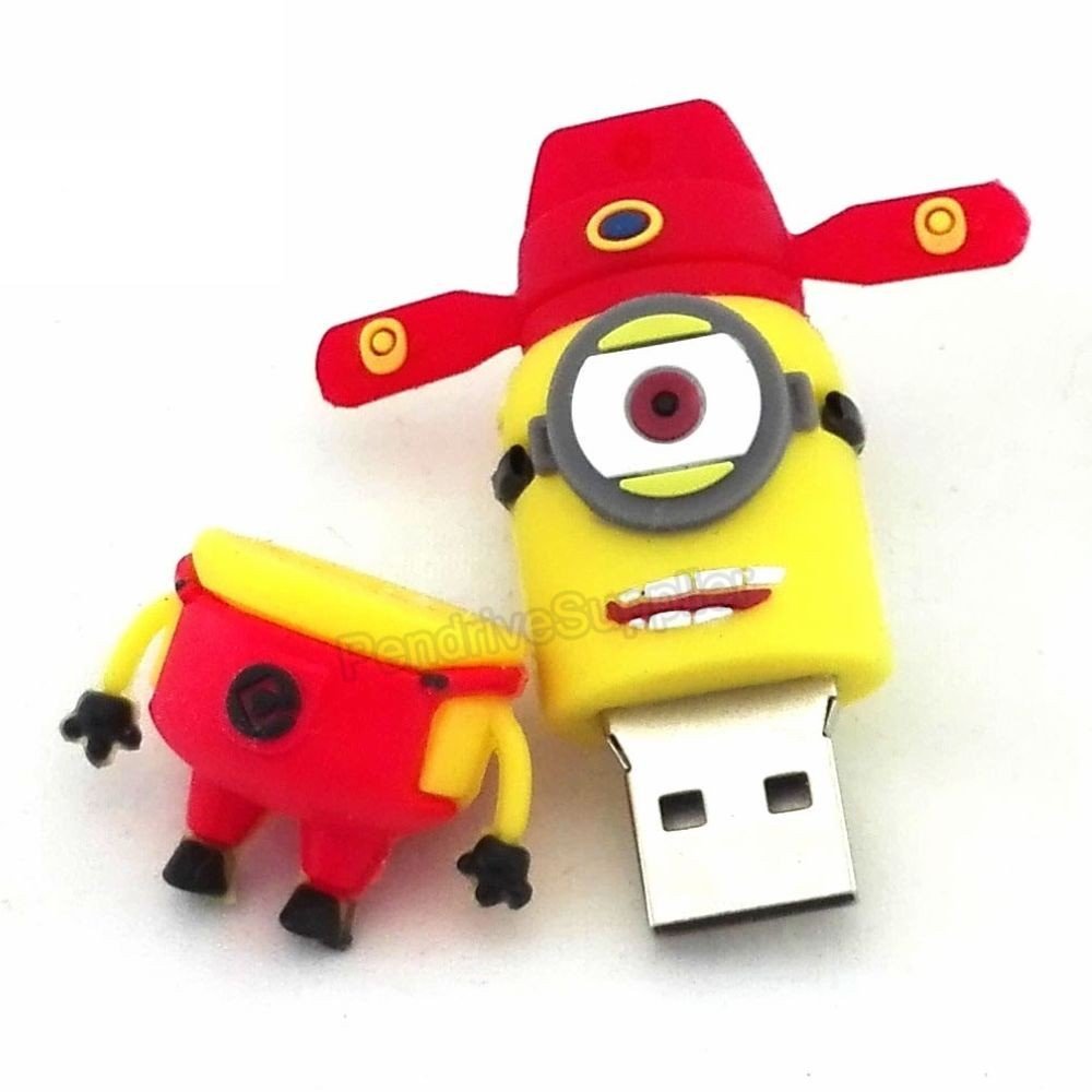 16GB One Eye Pendrive Minions in Scholar cap USB Flash drive Memory ...