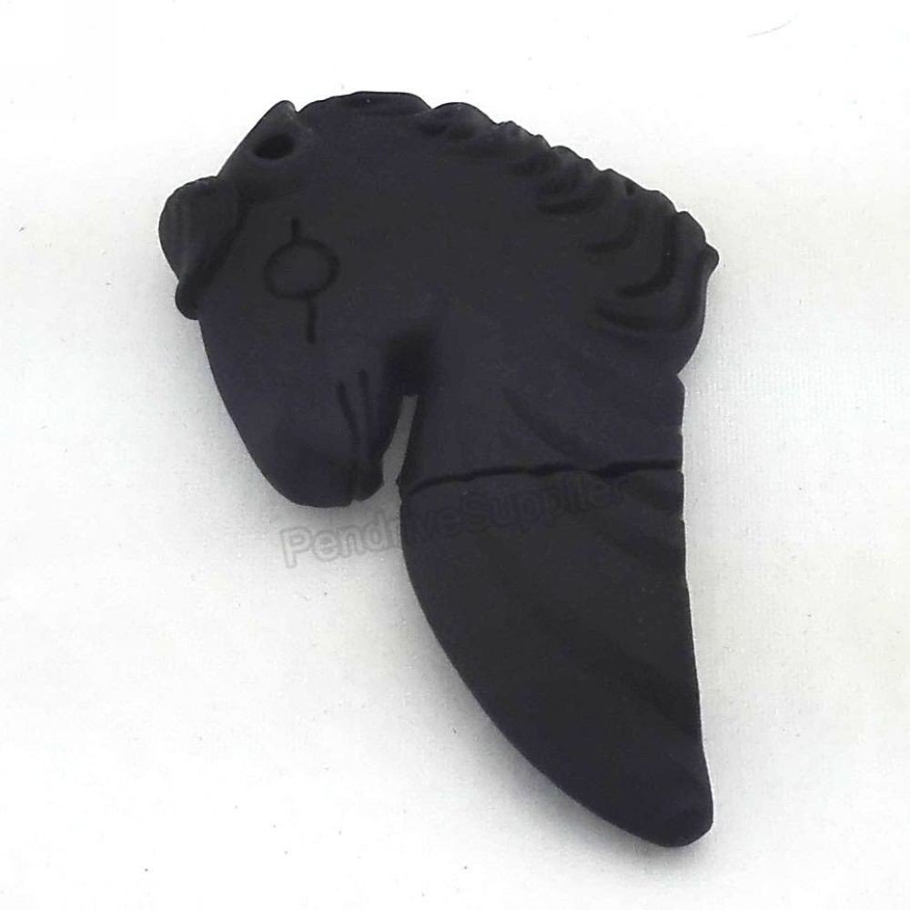 16GB Black Pendrive Horse Model USB Flash drive Memory Thumb Stick lA582