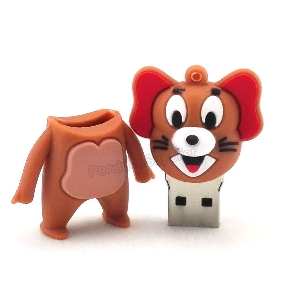 16GB Pendrive Jerry Mouse Cartoon USB Flash drive Memory Thumb Stick lA617