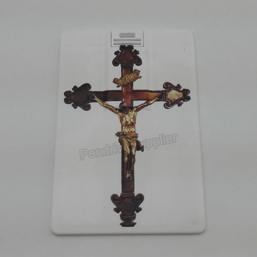 16GB Pendrive Jesus Cross Bank Credit Card USB Flash drive Memory Thumb ...