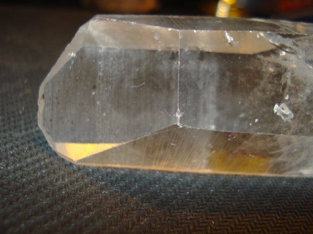 ARKANSAS QUARTZ 8 SIDED CHANNELER CRYSTAL POINT-REIKI #201120050