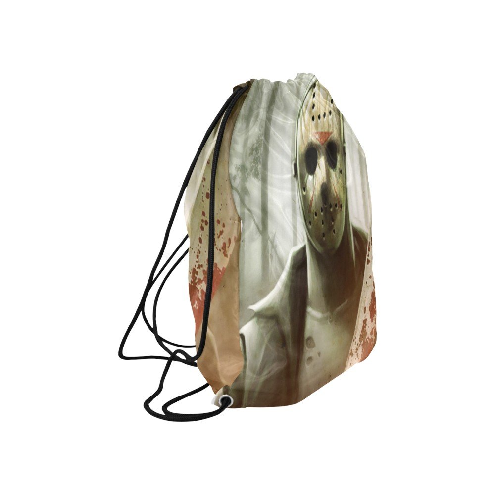 Jason Voorhees Friday the 13th Drawstring Bag for Sports or Gym
