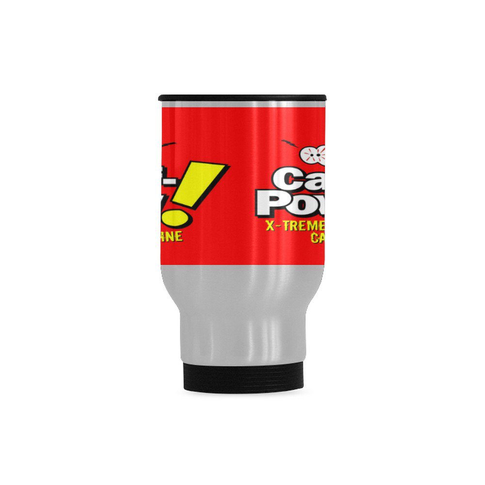 Caf Pow NCIS Travel Mug (Silver, 14OZ)