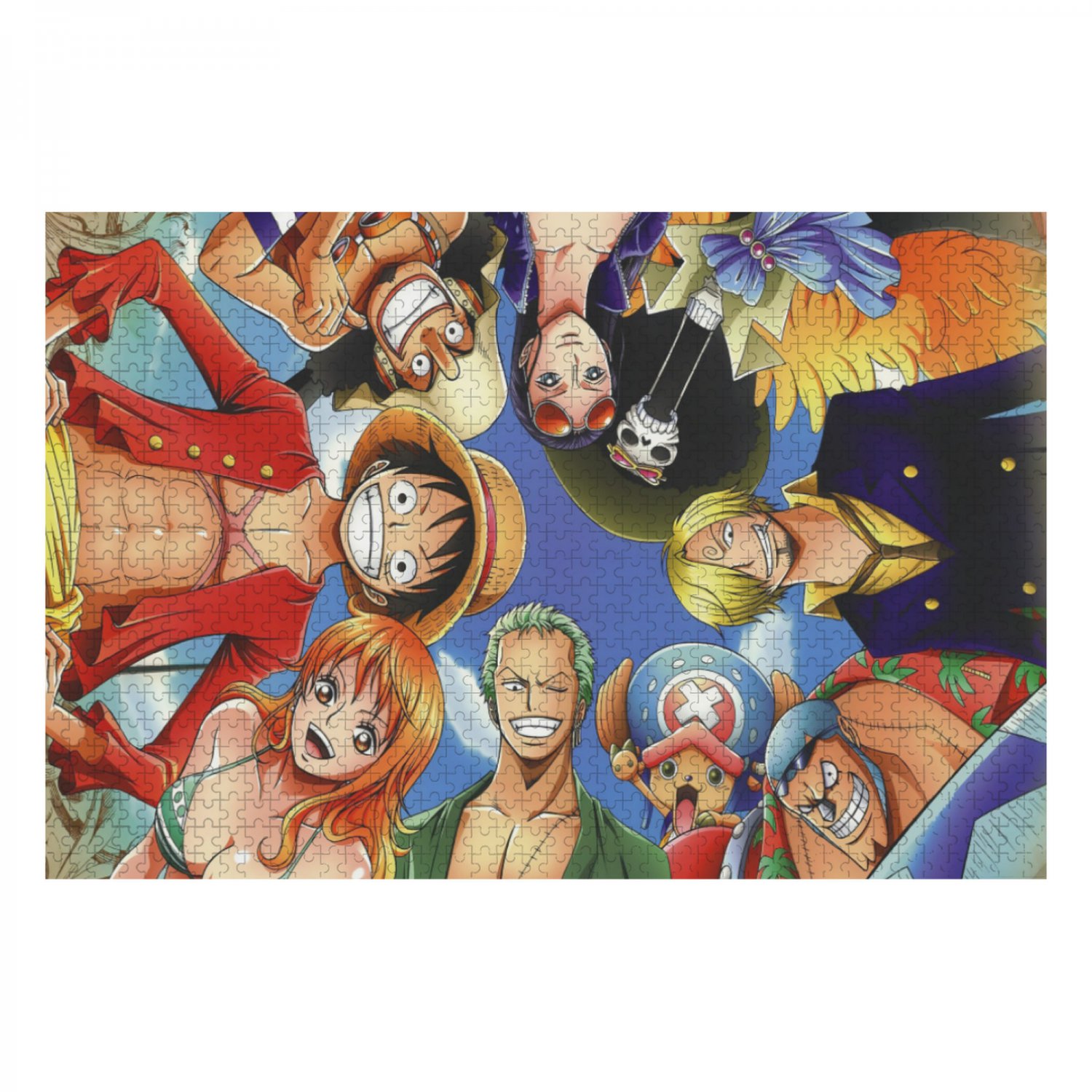 One Piece Anime Wooden Photo Puzzle (1000 Pieces)