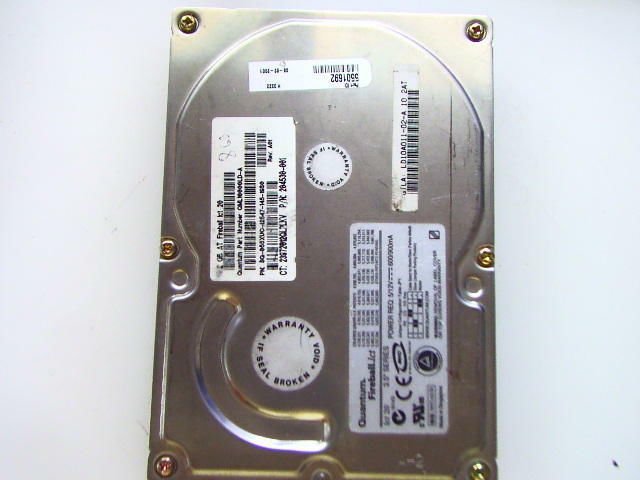 Quantum Fireball Hard Drive 3.5 Series, LD10A011, 10.2GB ATA/IDE ...