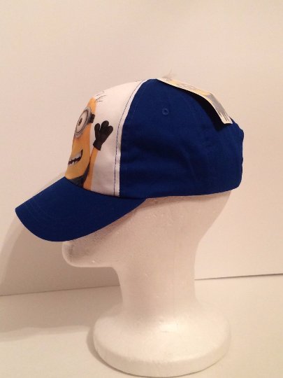 Minion Blue Kids Baseball Cap Hat Personalized