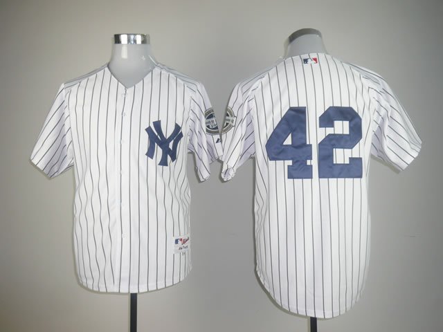 Mariano Rivera New York Yankees #42 Replica Baseball Jersey Multiple styles
