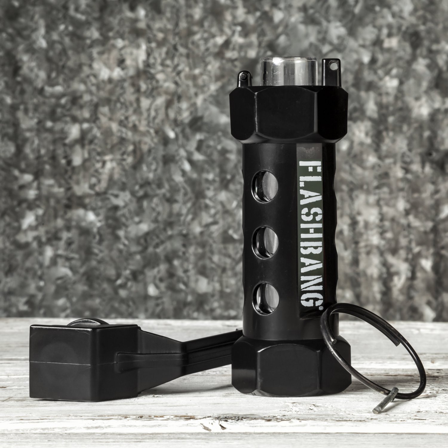 Flashbang Tequila Drinking Flask M84 Military Grenade Replica - Satin ...