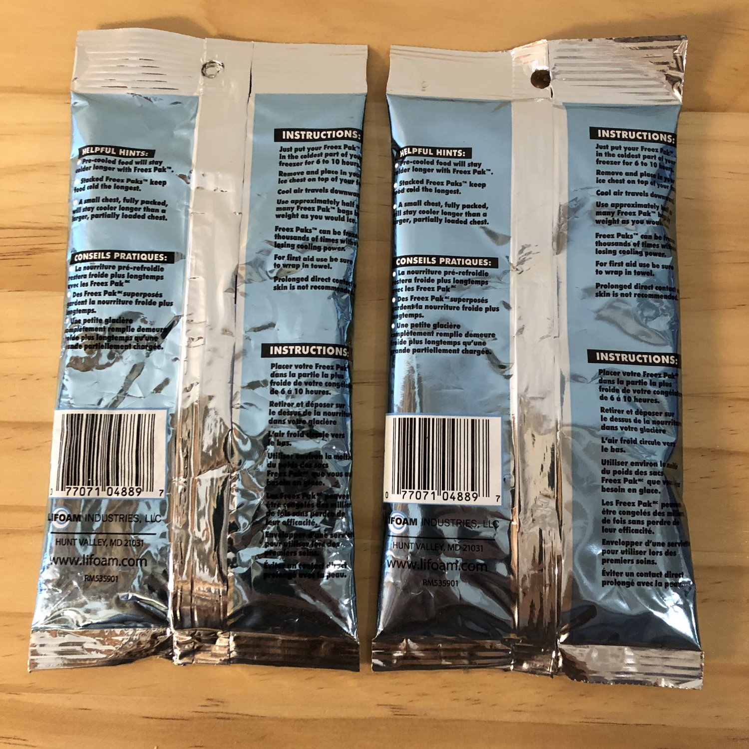 Lifoam Freez Pak The Tundra Reusable Ice Packs