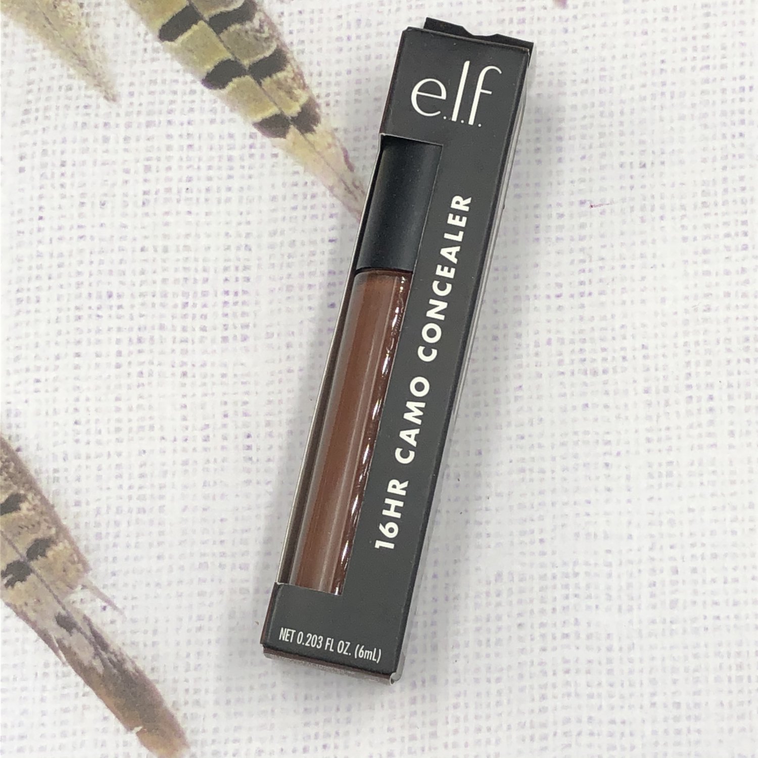 elf 16 Hr Camo Concealer Rich Ebony 85858 Full Coverage Matte