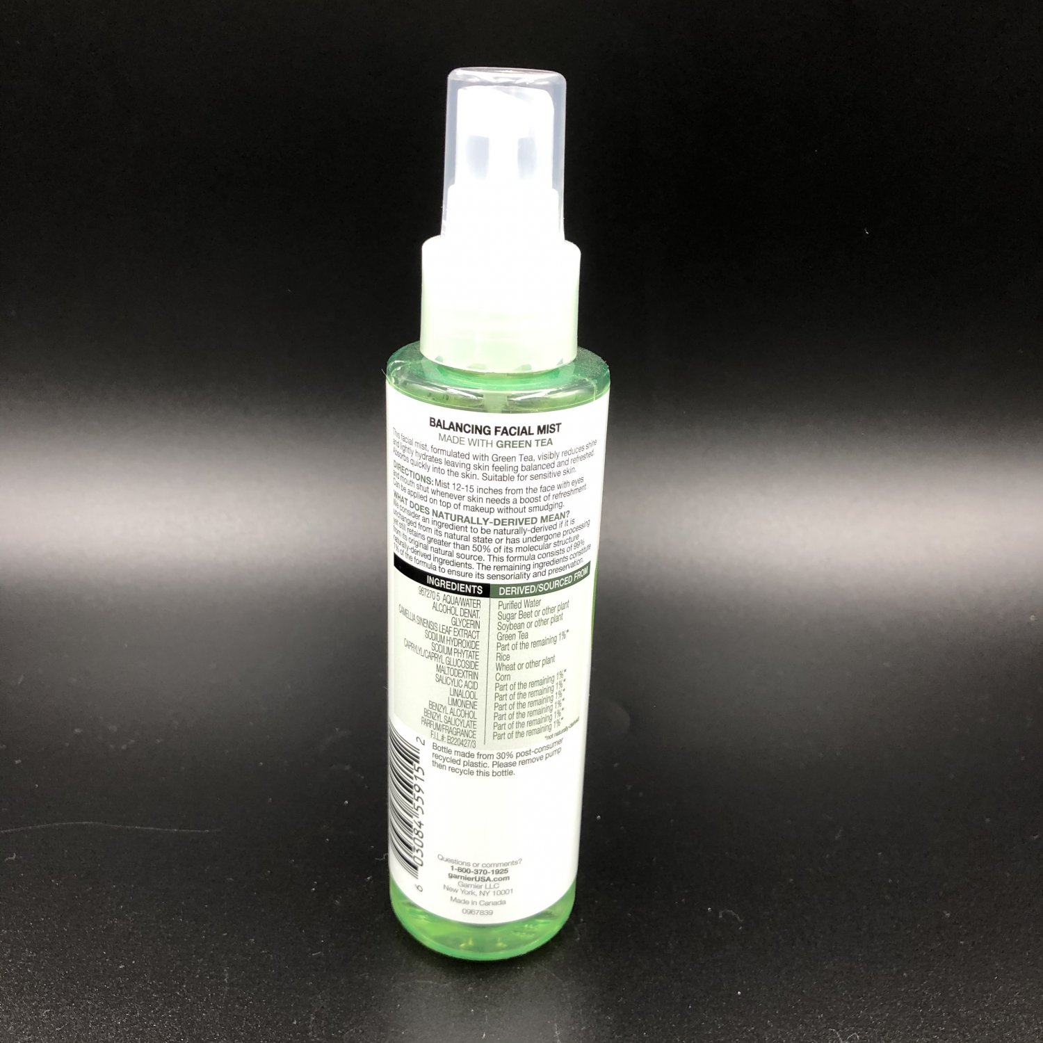 Garnier SkinActive Balancing Facial Mist with Green Tea