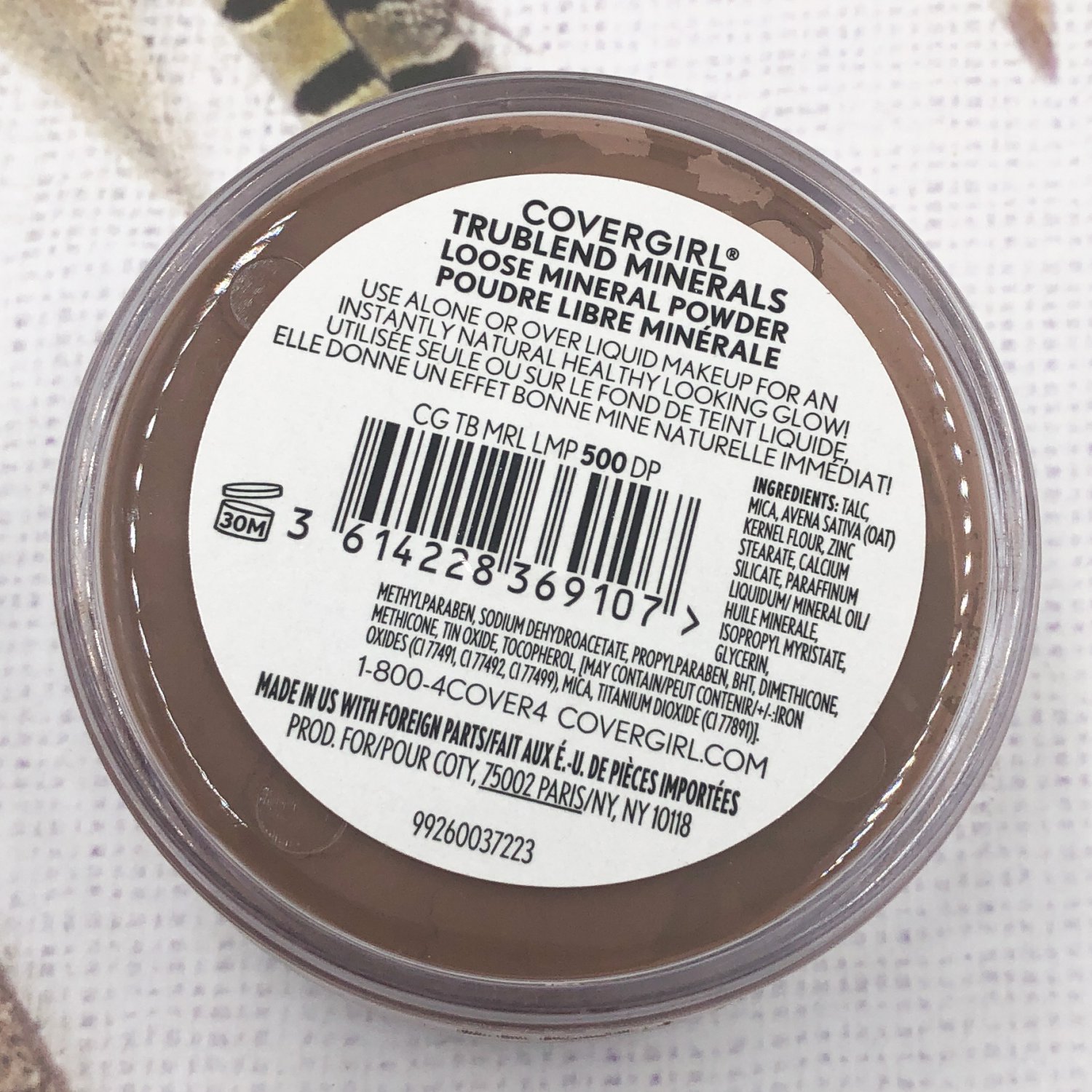 CoverGirl Trublend Minerals Loose Powder 500 Deep