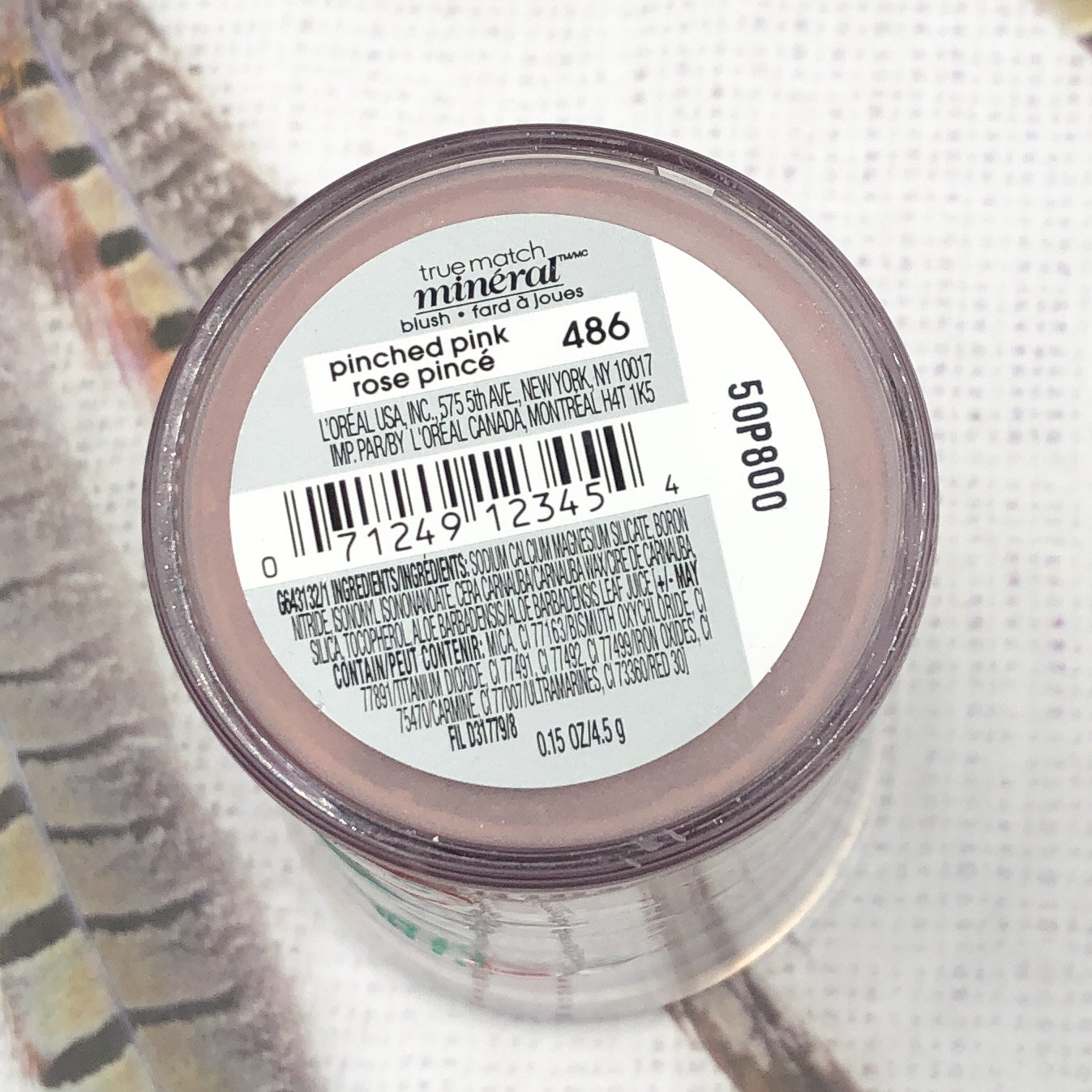 L'Oreal Paris True Match Naturale Mineral Blush 486 Pinched Pink