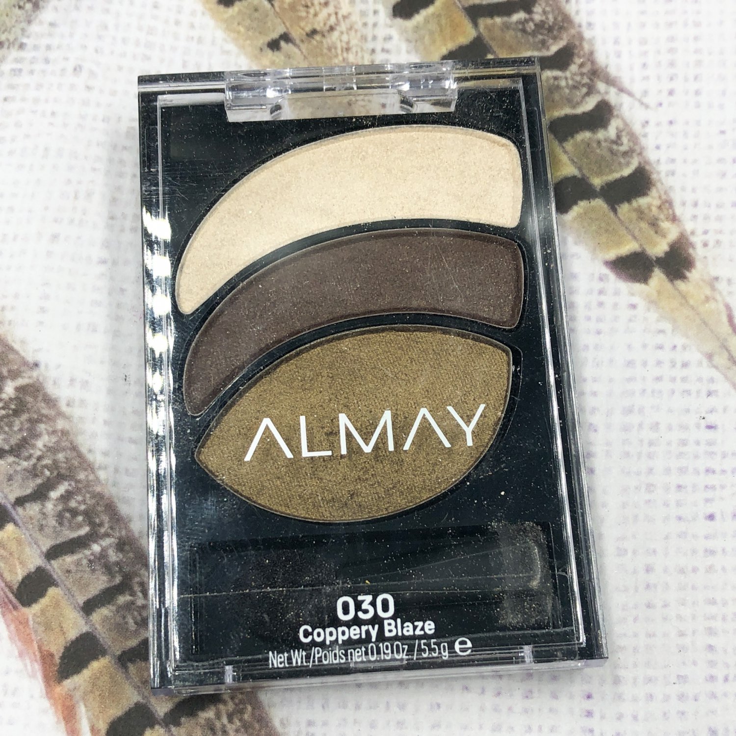 Almay Smoky Eye Trios 030 Coppery Blaze Eyeshadow Palette