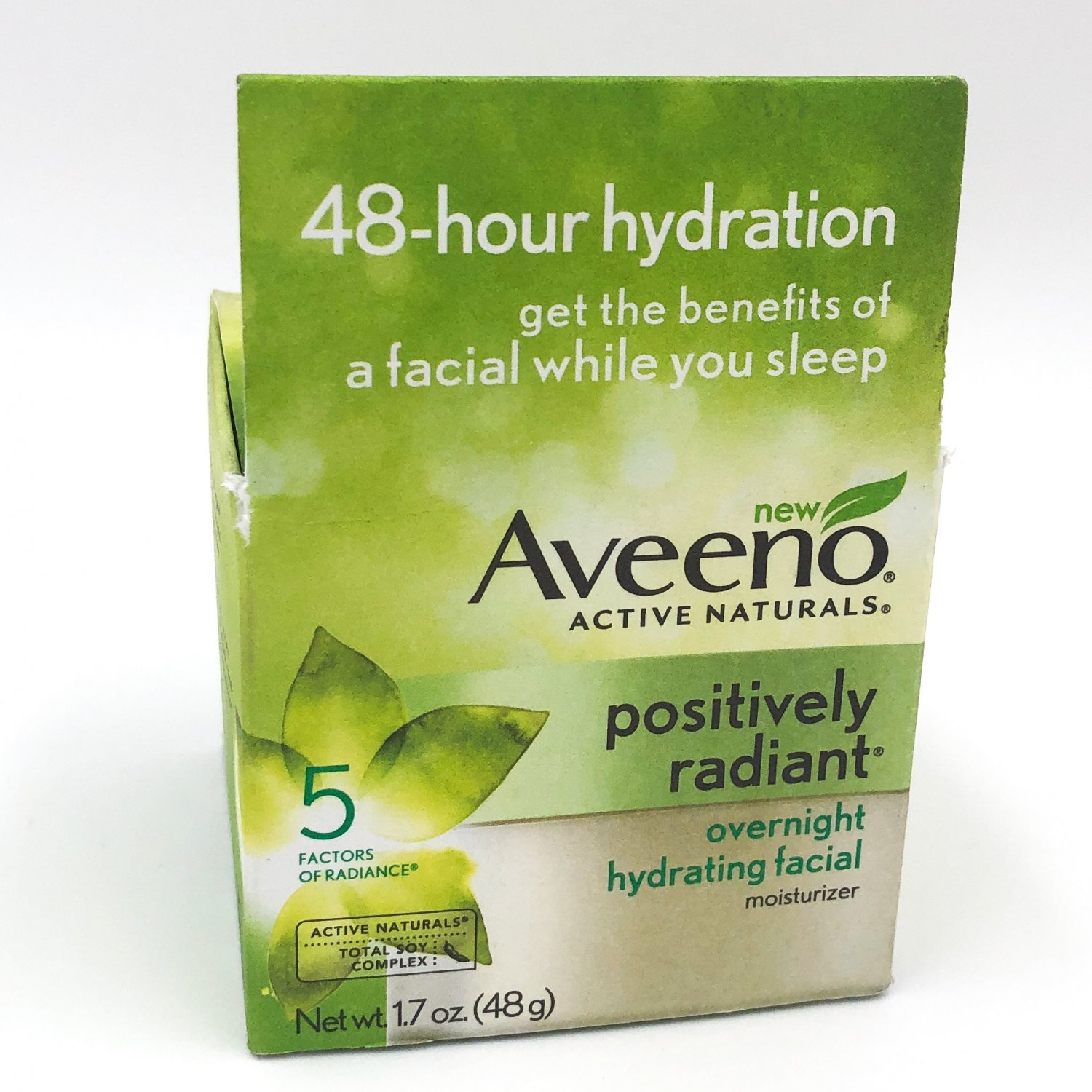 Aveeno Positively Radiant Overnight Hydrating Facial Moisturizer