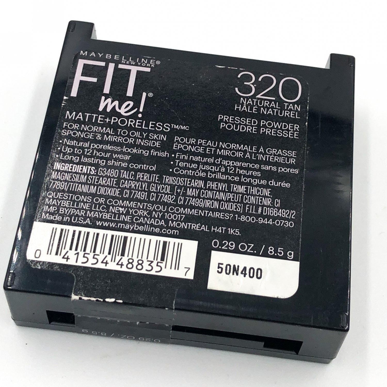 Maybelline Fit Me Matte + Poreless Pressed Powder 320 Natural Tan