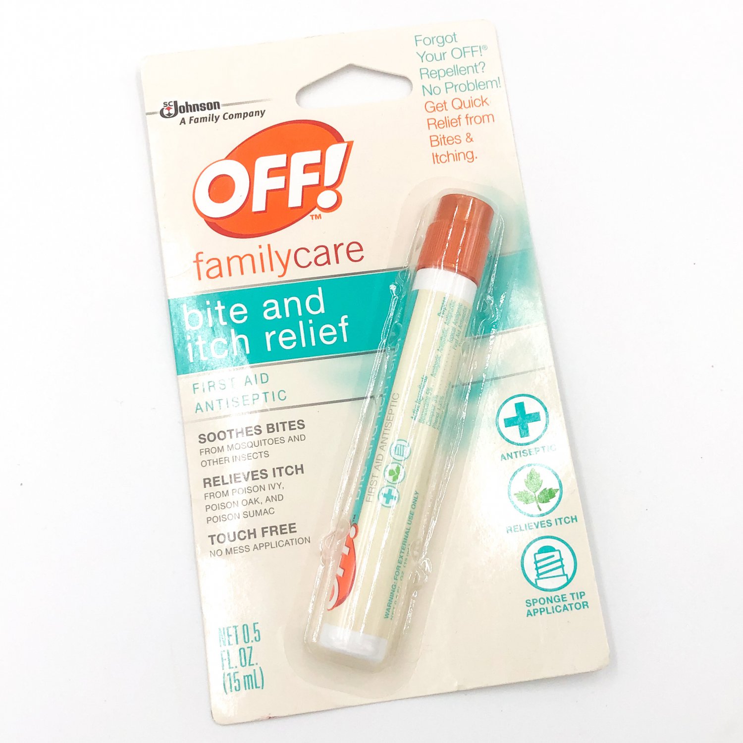 OFF! Bite and Itch Relief First Aid Antiseptic Pen