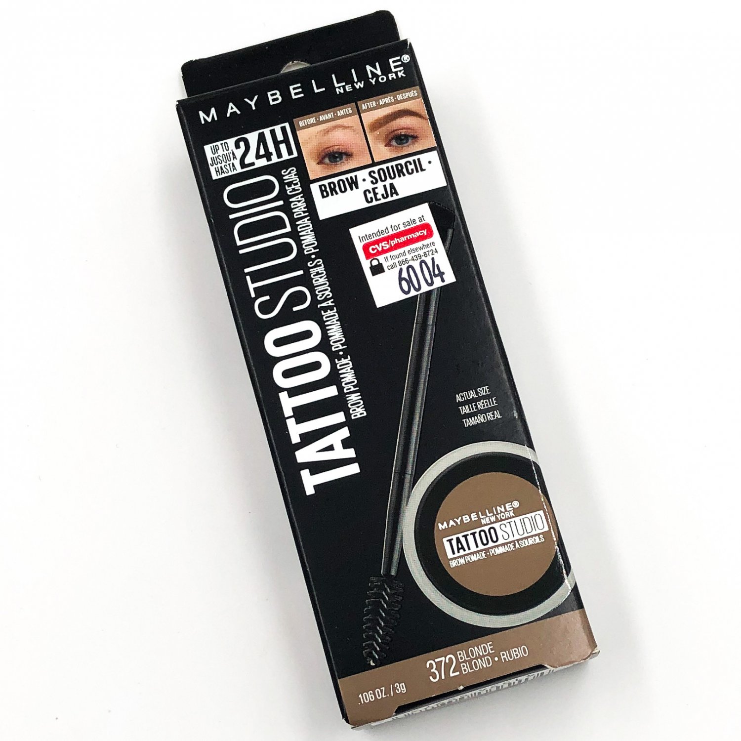 Maybelline Tattoo Studio Brow Pomade 372 Blonde