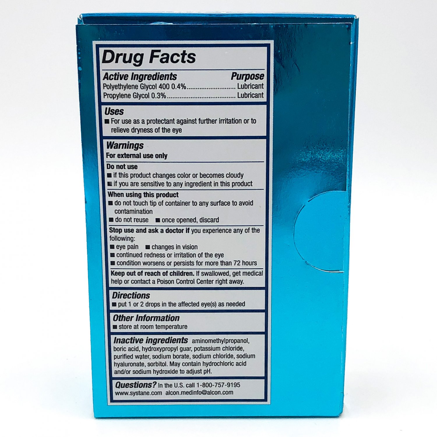 Systane Hydration Preservative Free Lubricating Eye Drops Vials 30 CT