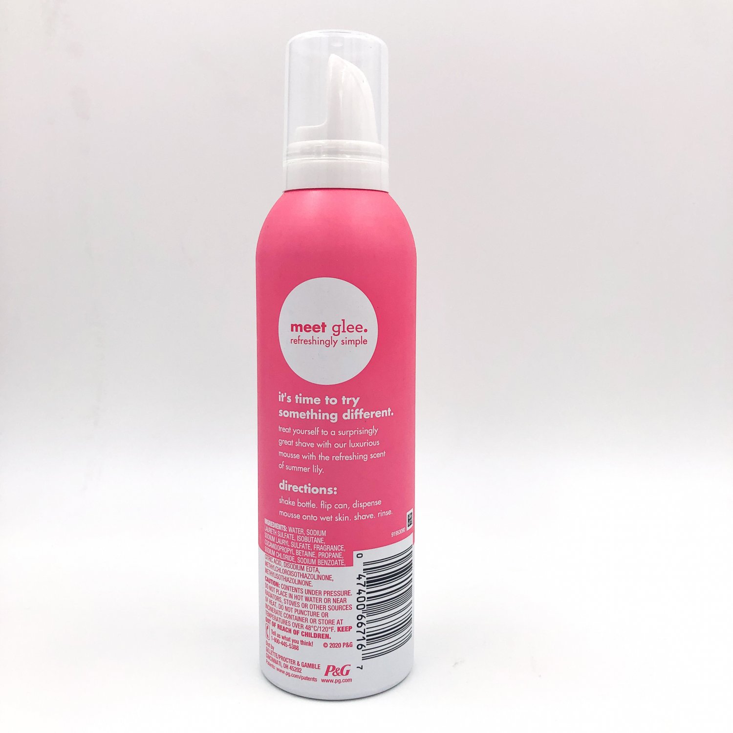 glee Shave Mousse Summer Lily 8.1 oz