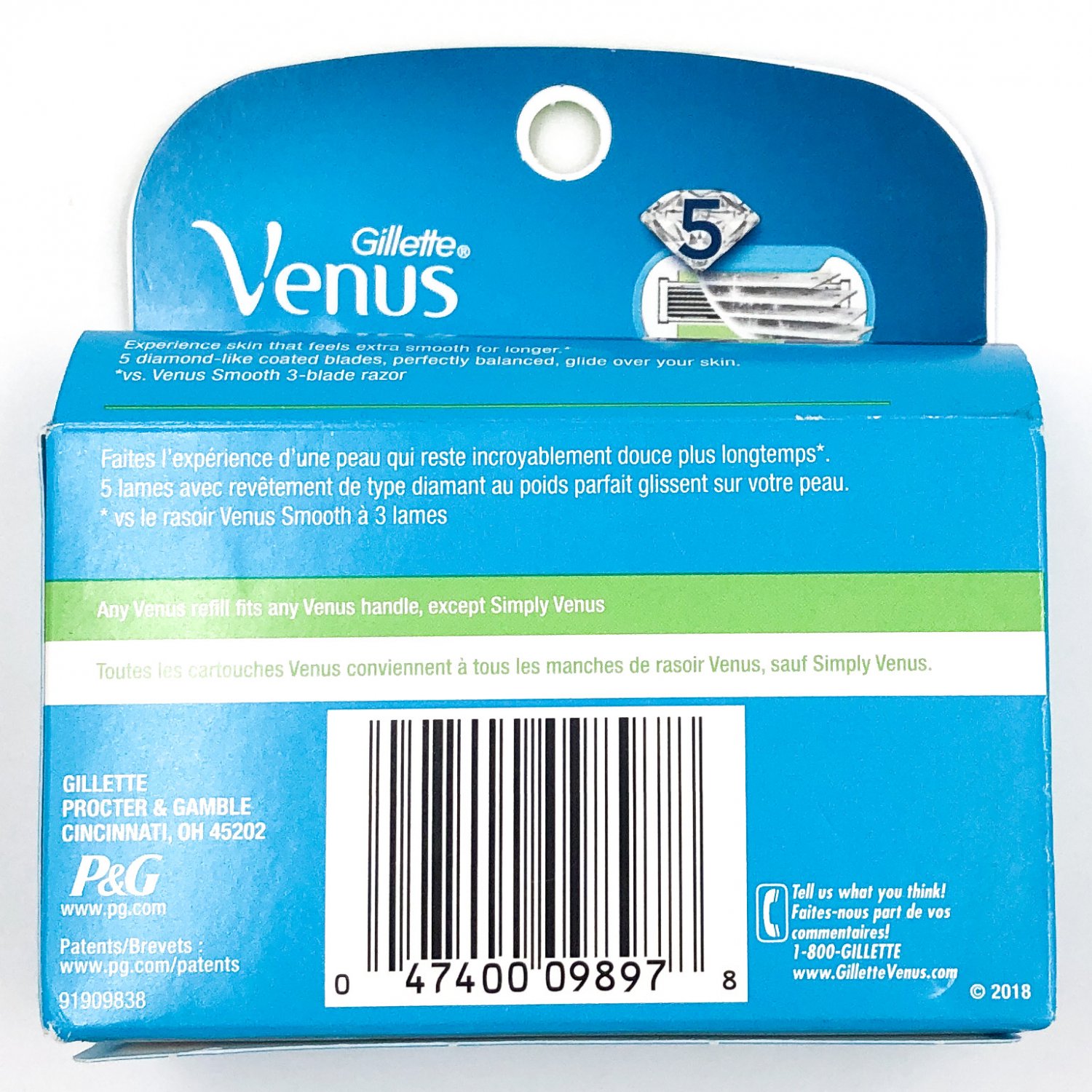 Gillette Venus Extra Smooth 4 Ct Refill Cartridges