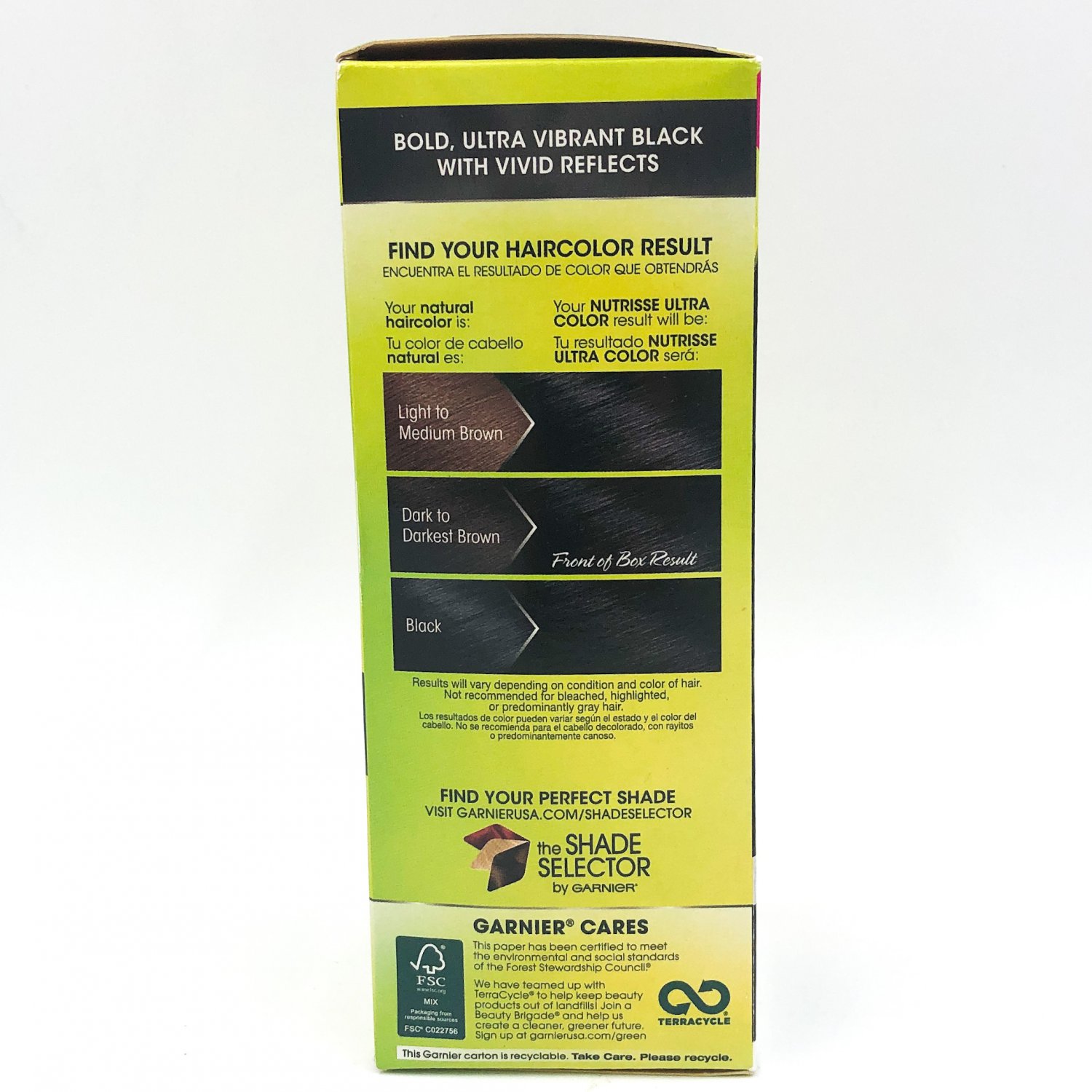 Garnier Nutrisse Ultra Color Kit BL11 Black Currant jet black