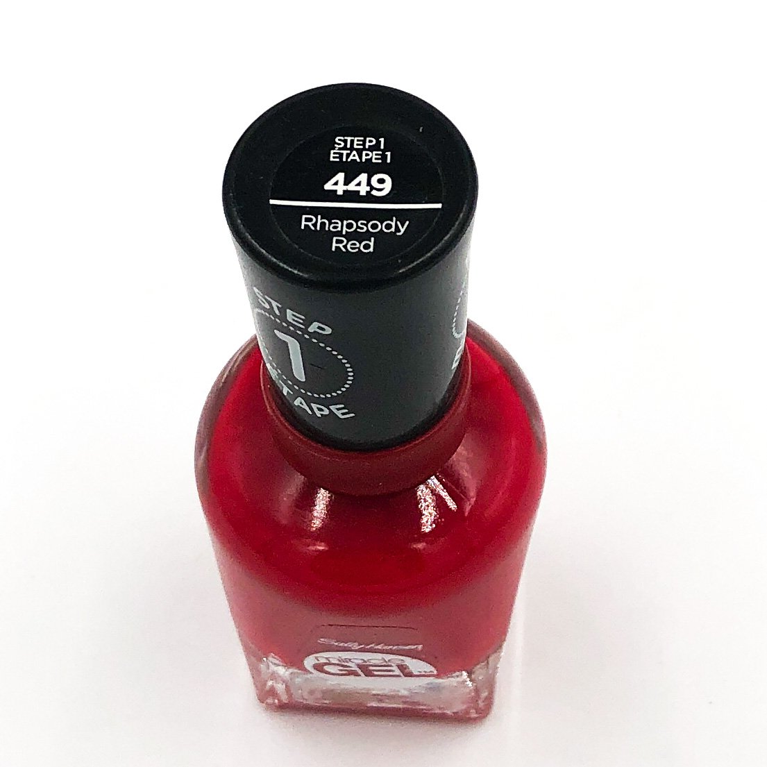 Sally Hansen Miracle Gel Nail Polish 449 Rhapsody Red