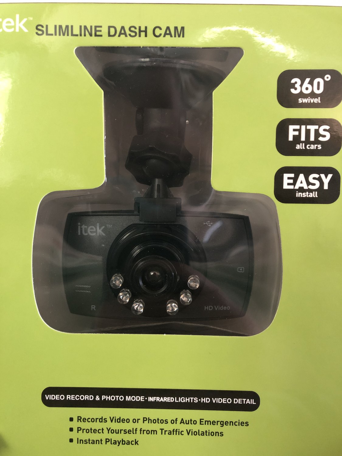 itek Slimline Dash Cam 615690