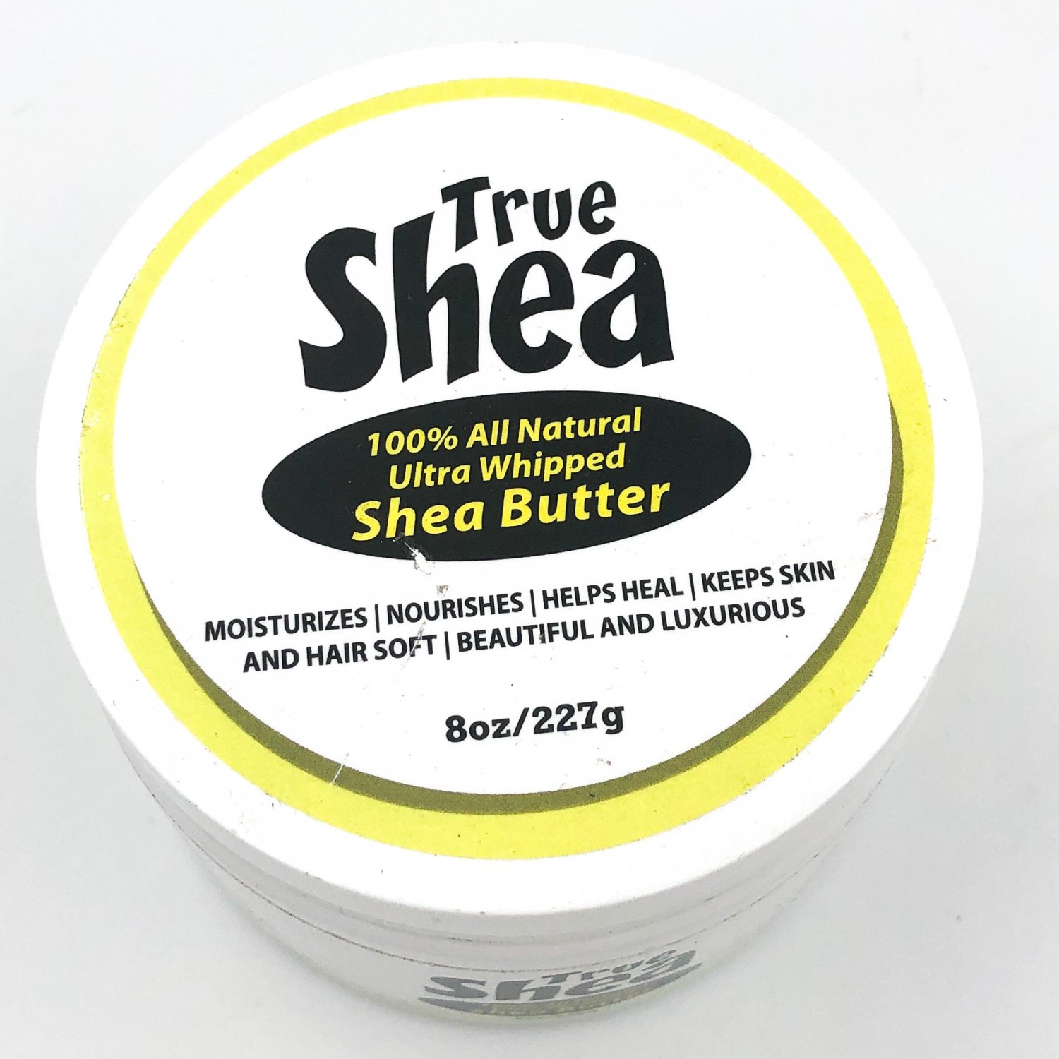 True Shea 100% All Natural Whipped Shea Butter 8 oz