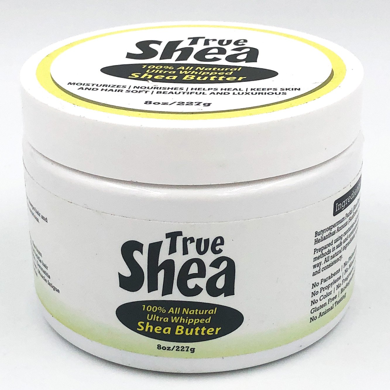 True Shea 100% All Natural Whipped Shea Butter 8 oz
