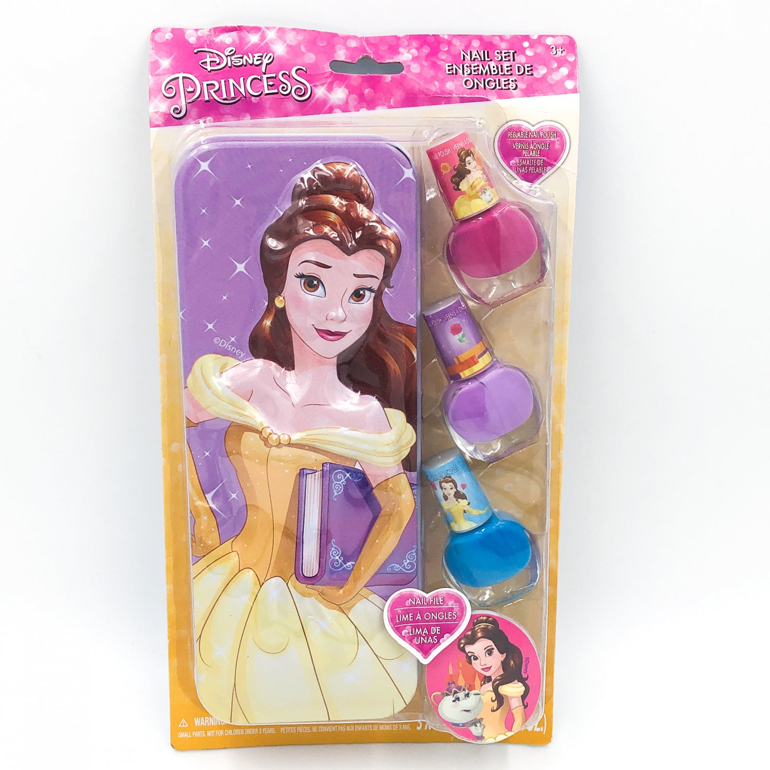 Disney Princess Belle 5-Piece Nail Set