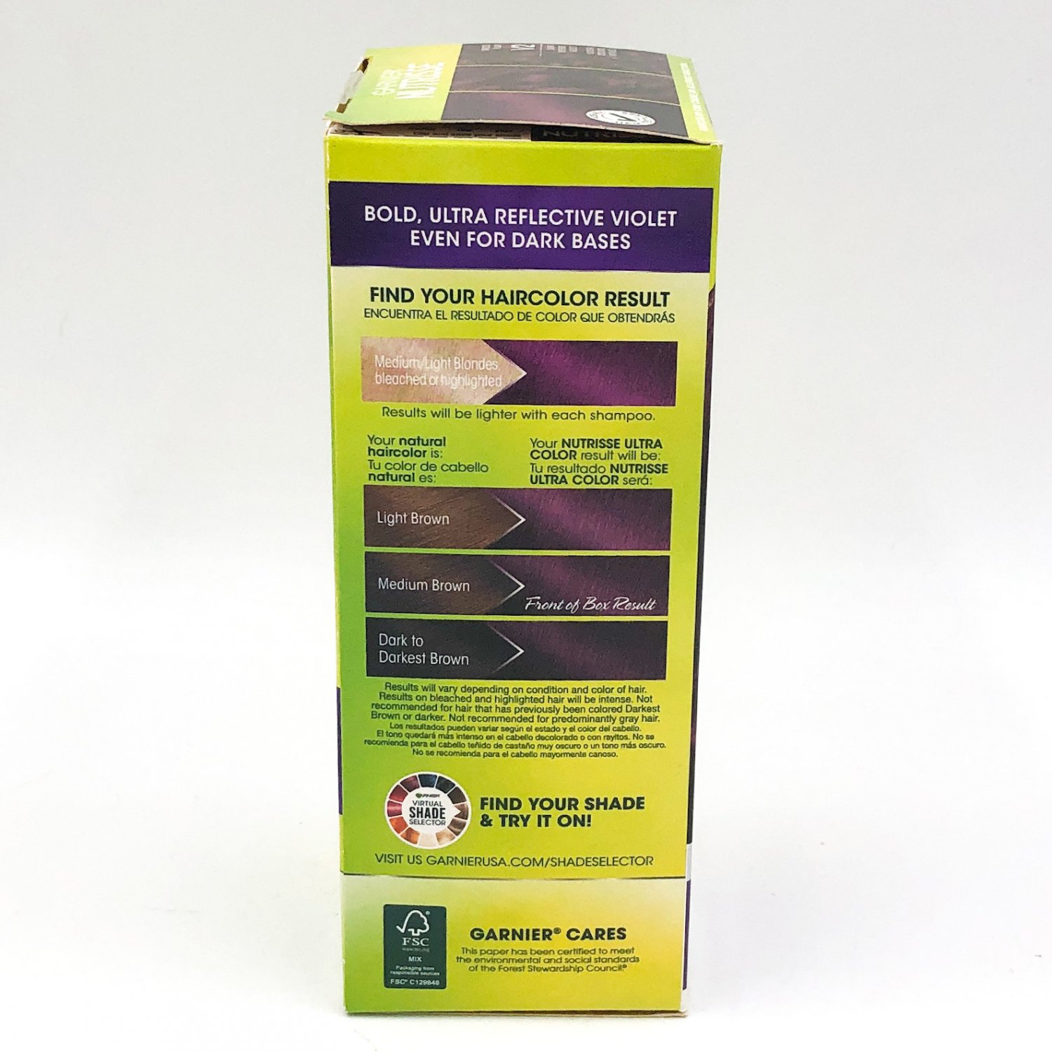 Garnier Nutrisse Ultra Color Kit V2 Spiced Plum purple