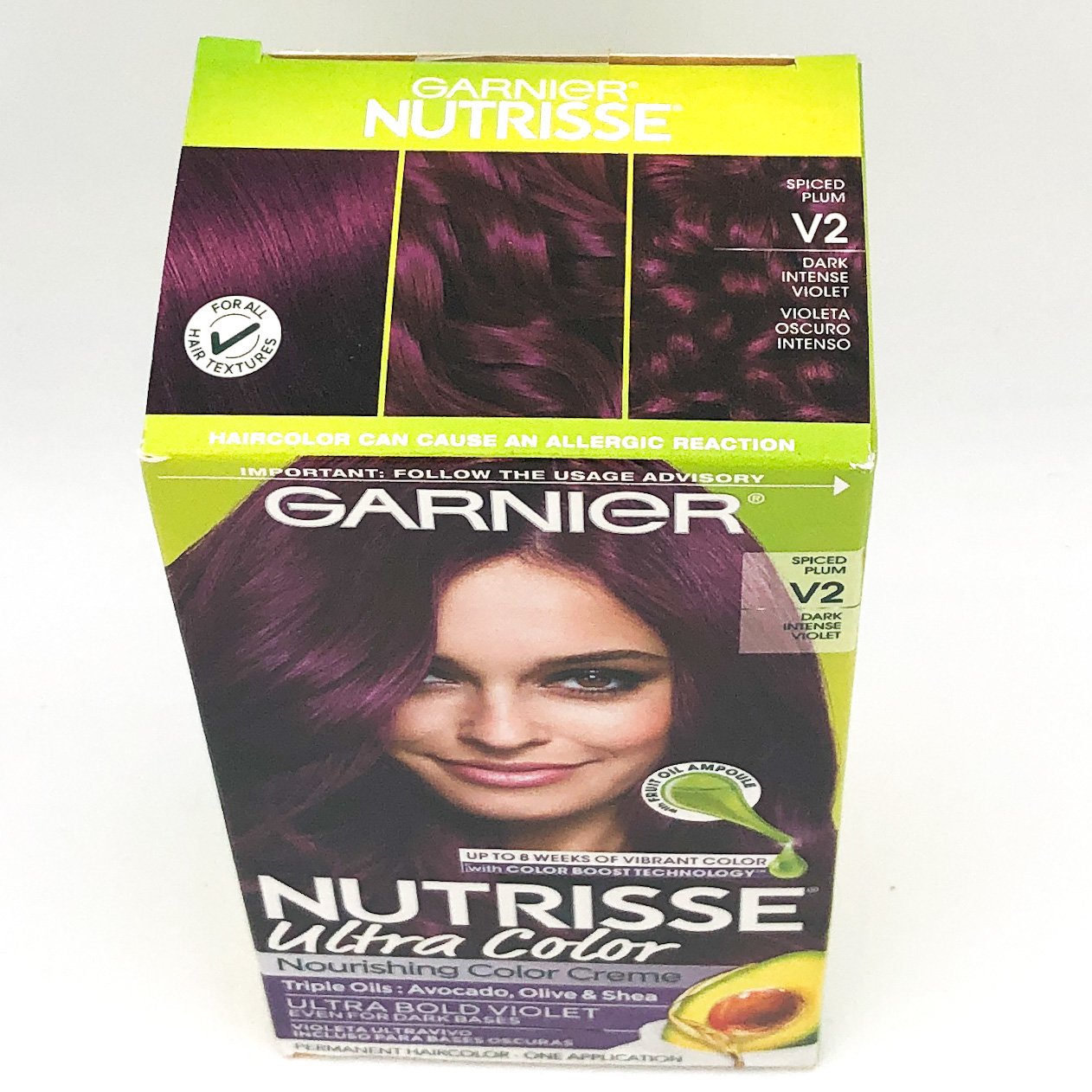 Garnier Nutrisse Ultra Color Kit V2 Spiced Plum purple