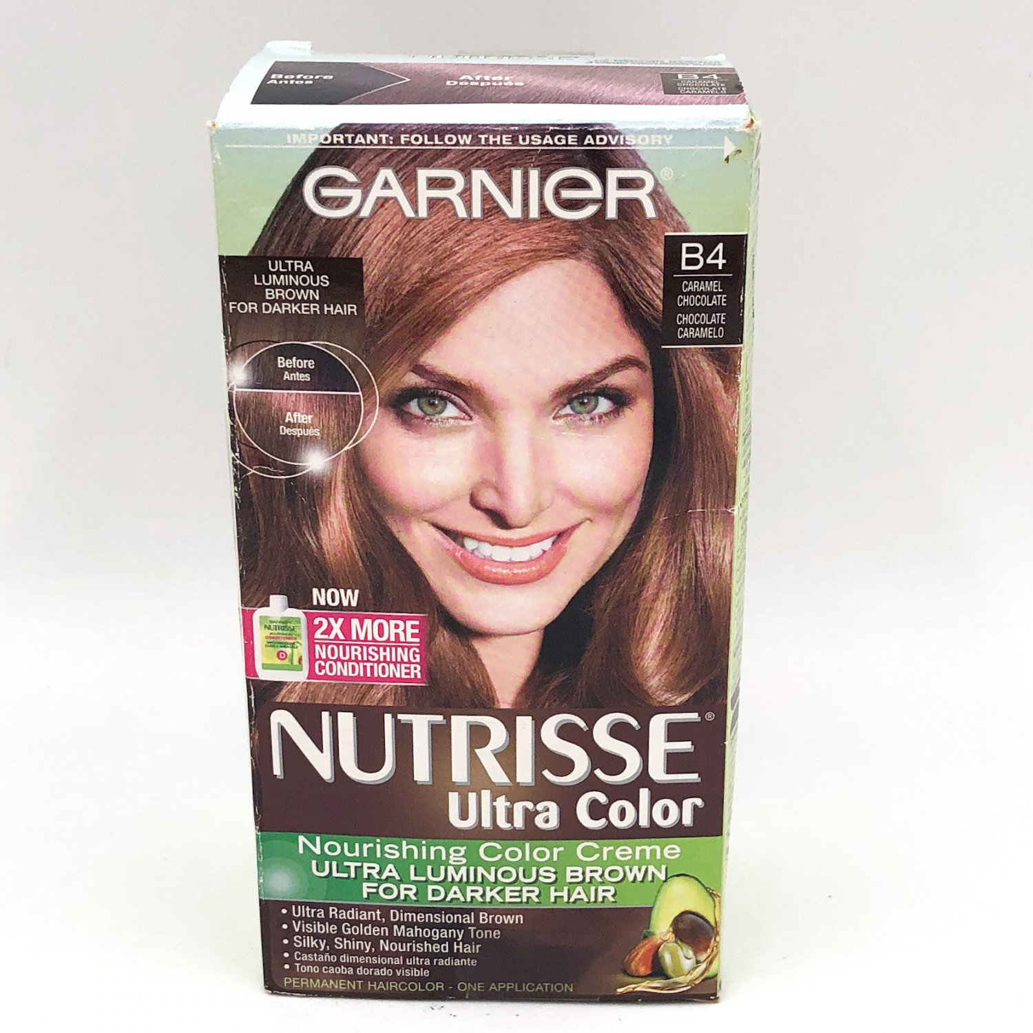 Garnier Nutrisse Ultra Color Kit B4 Caramel Chocolate brown