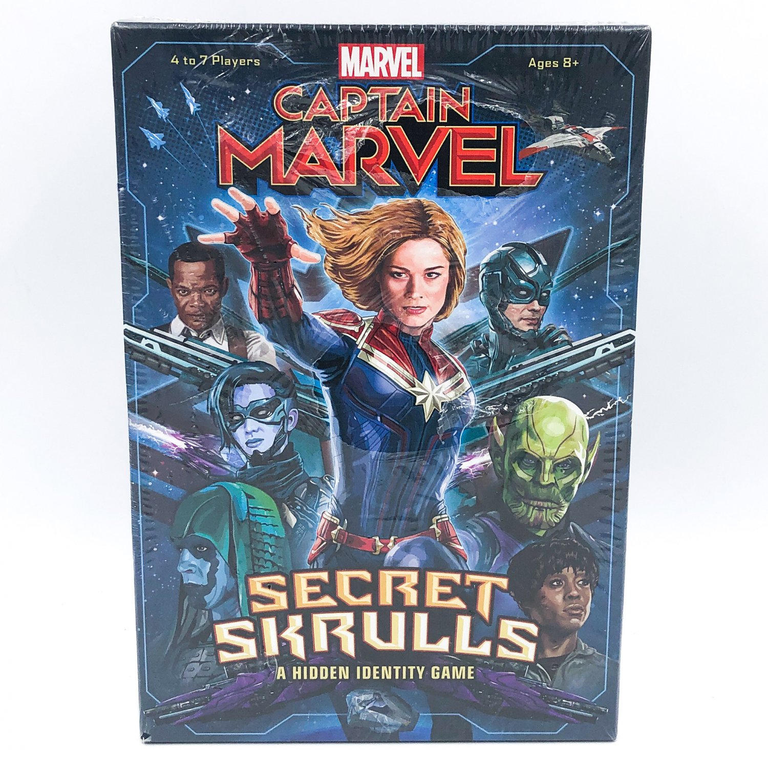Captain Marvel Secret Skulls Hidden Identity Game