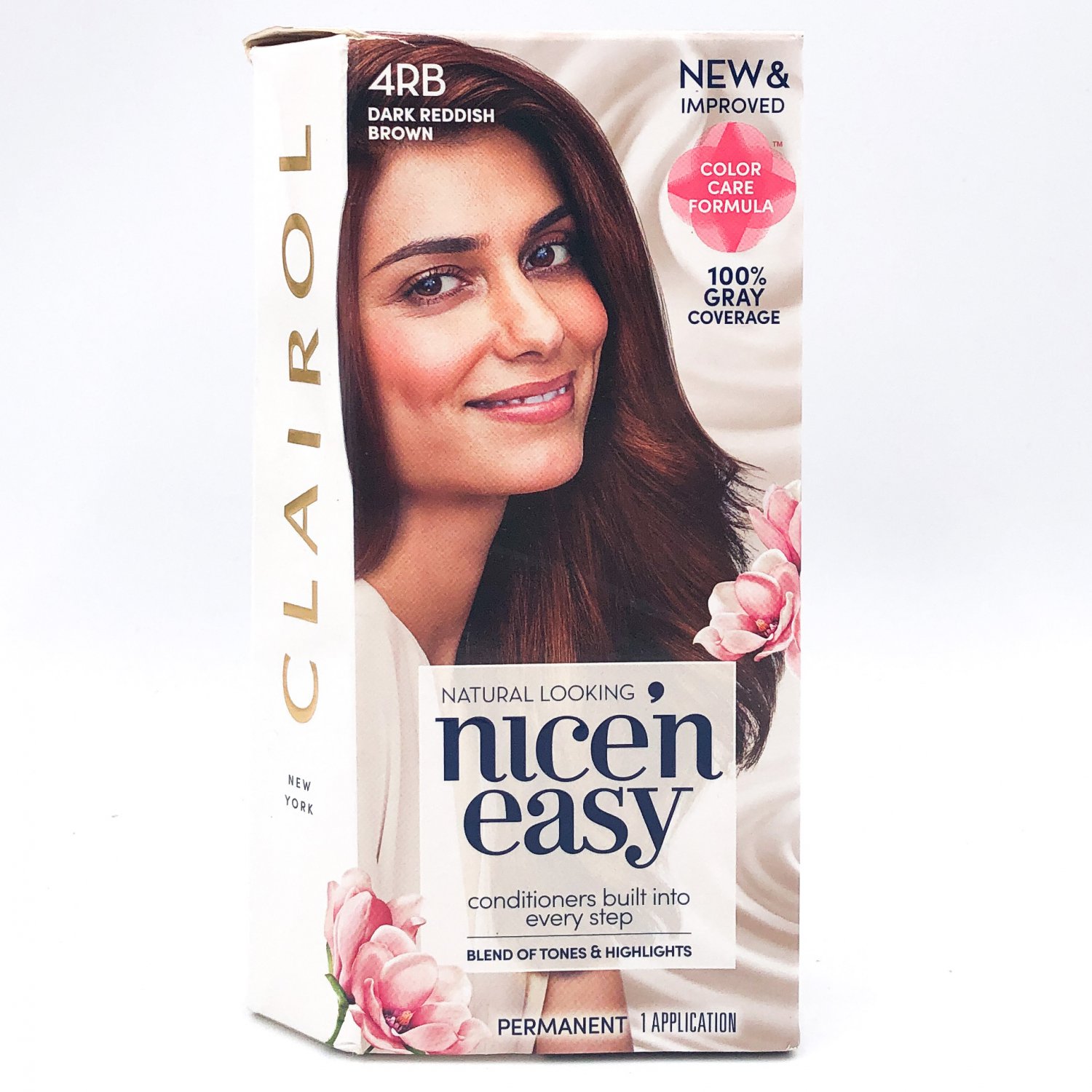 Clairol Nice N Easy 4RB Dark Reddish Brown Hair Color Dye