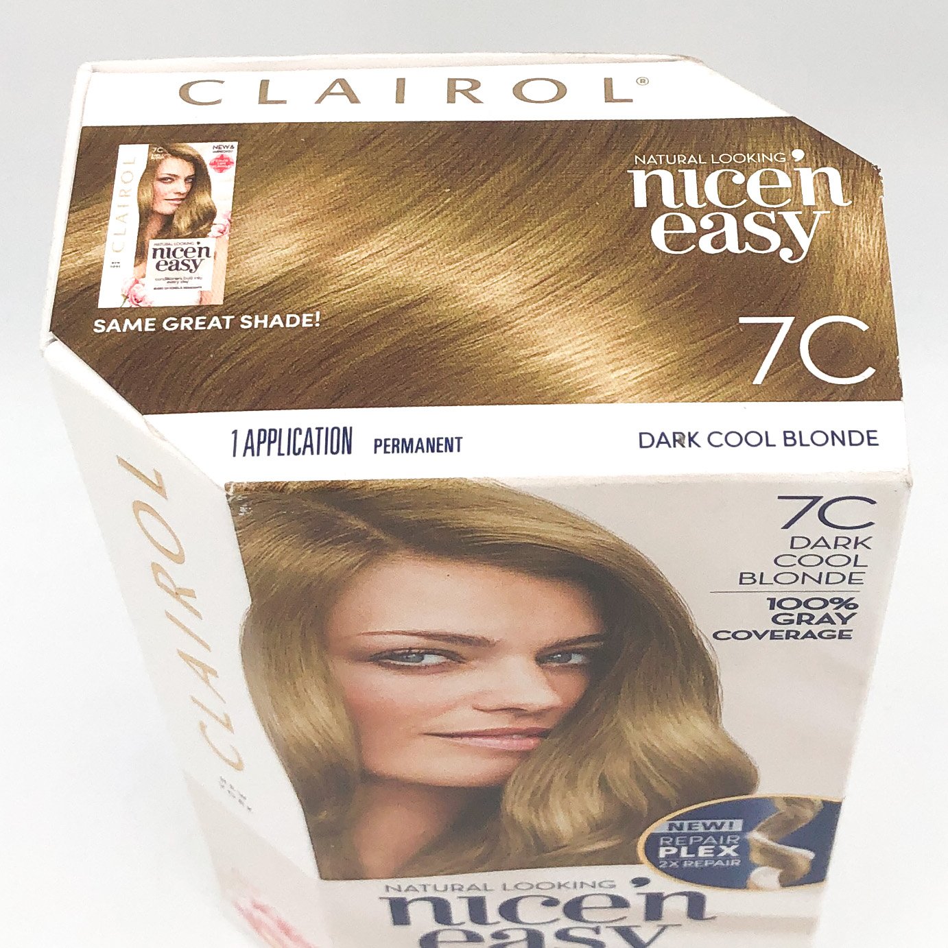 Clairol Nice ‘N Easy Hair Color 7C Dark Cool Blonde Dye