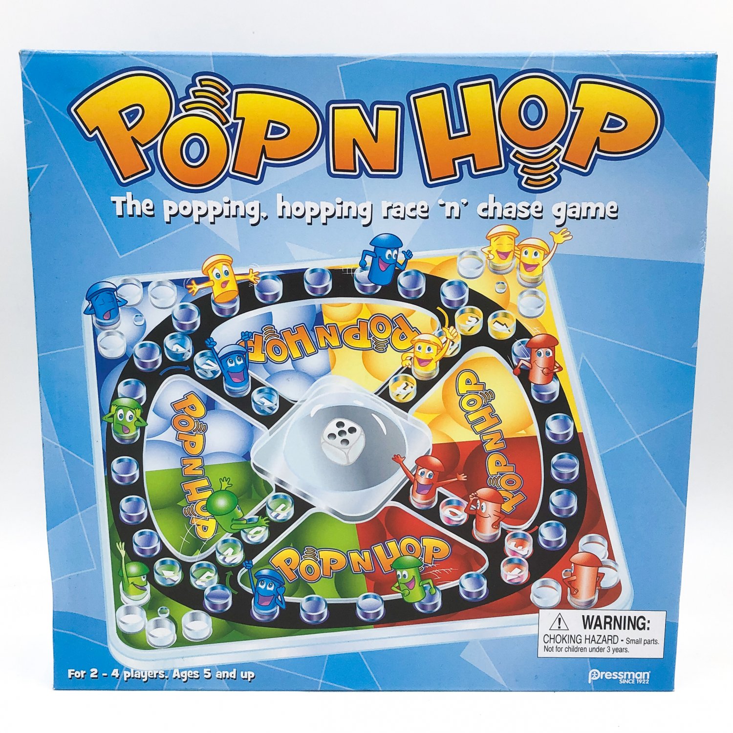 Pop N Hop Game Pressman Boardgame
