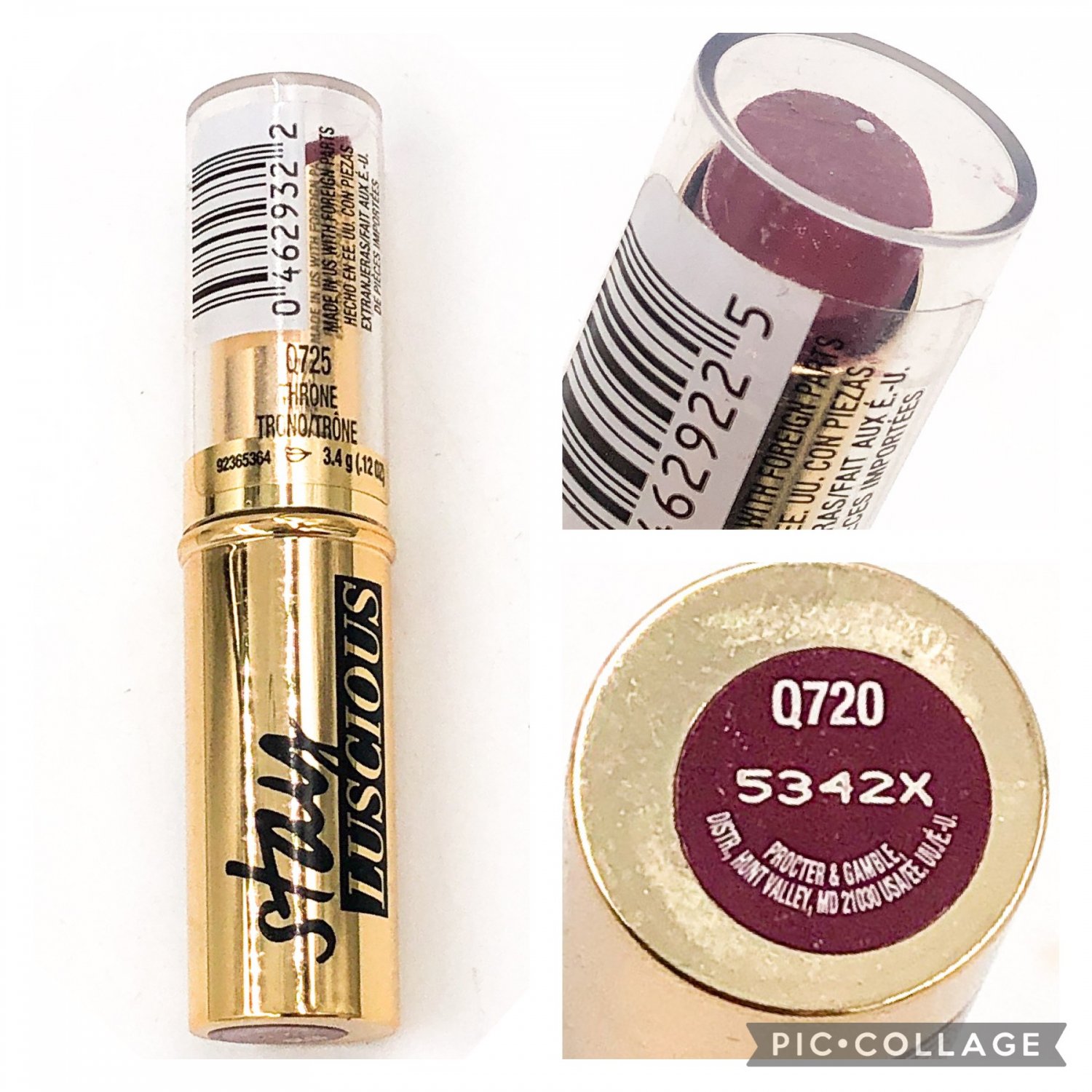 CoverGirl QUEEN Collection Stay Luscious Lipstick Q720 Duchess